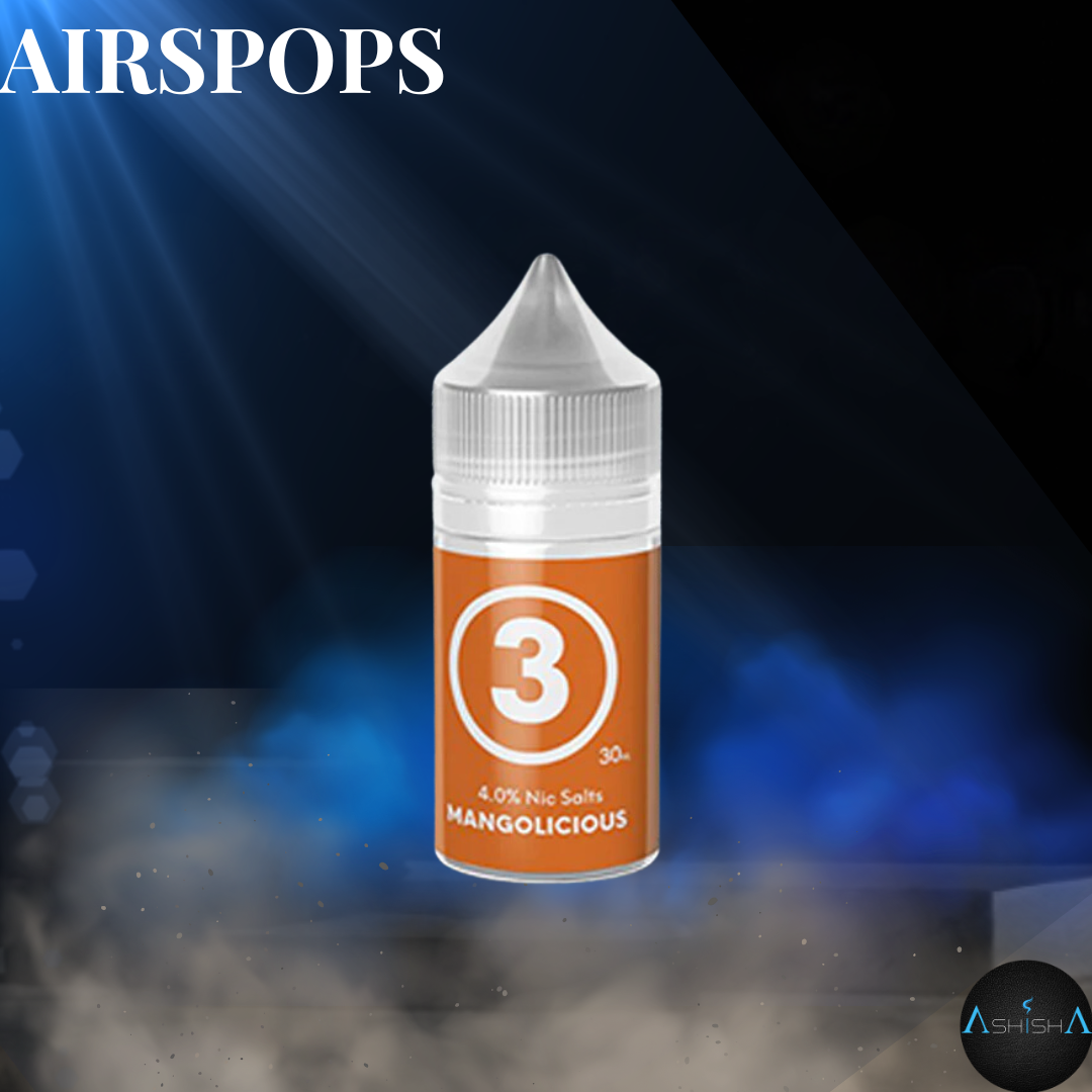 AIRPOPS NIC SALTS VAPE JUICE -40MG