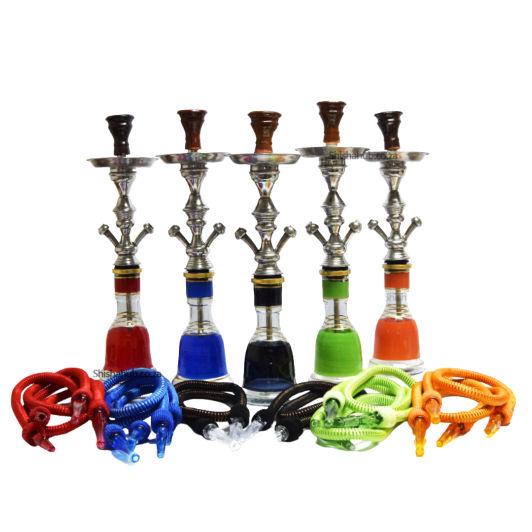 Egyptian Pyramids Hookah - Large - 2 Pipe