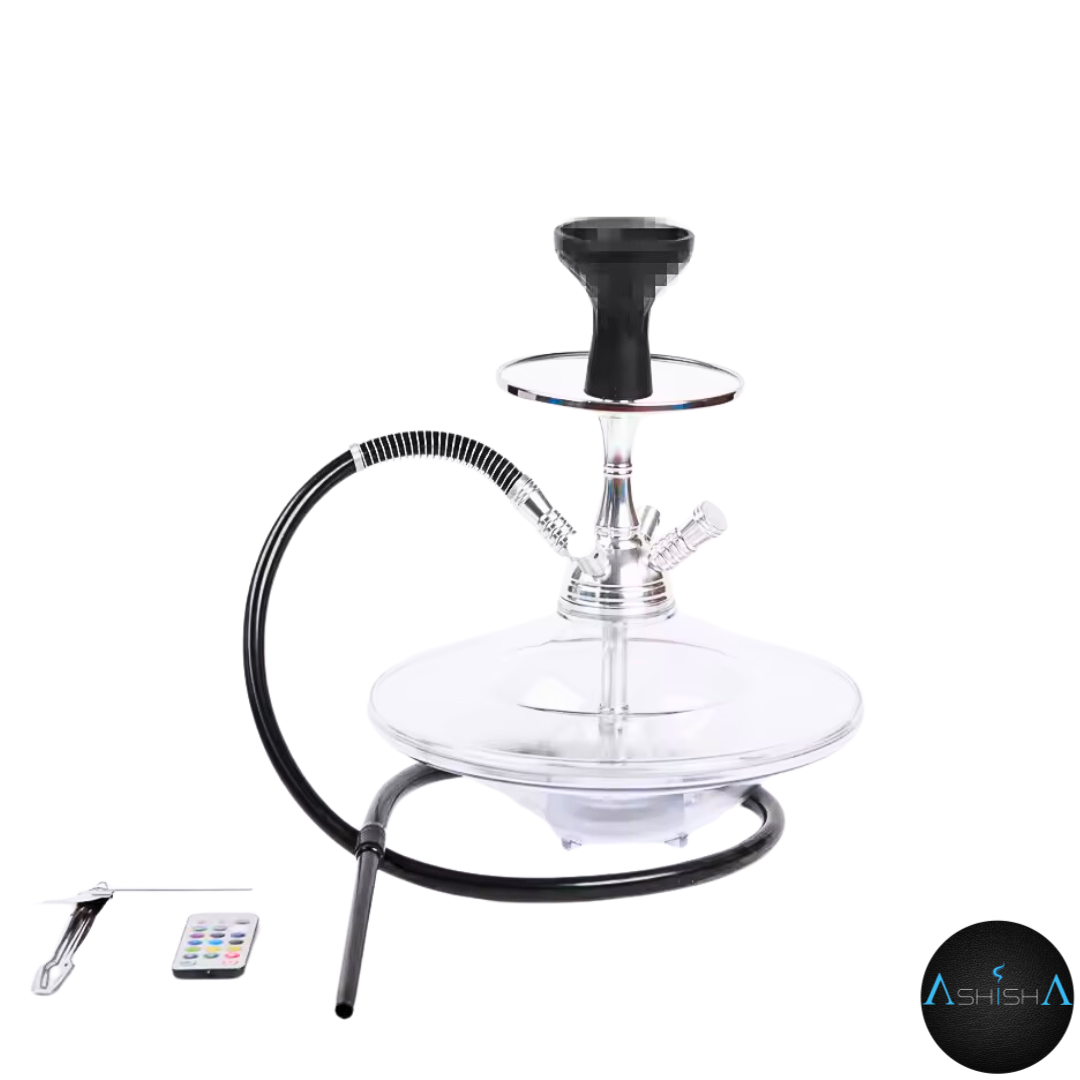 floating hookah 2 pipe {led]